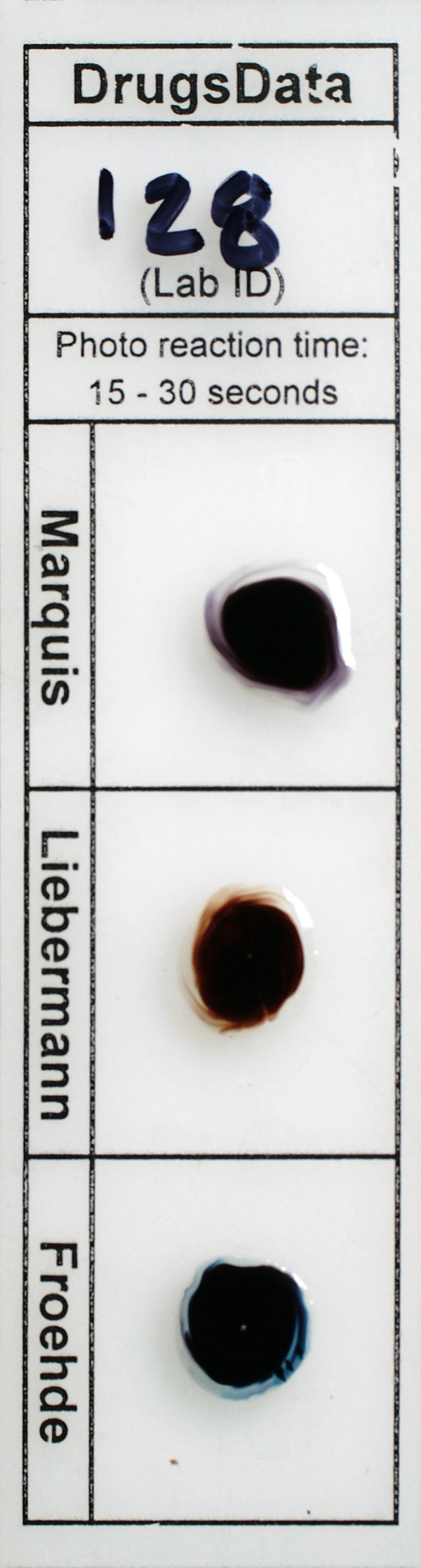 DrugsData.org (was EcstasyData): Test Details : Result #15490 - MDMA, 15490