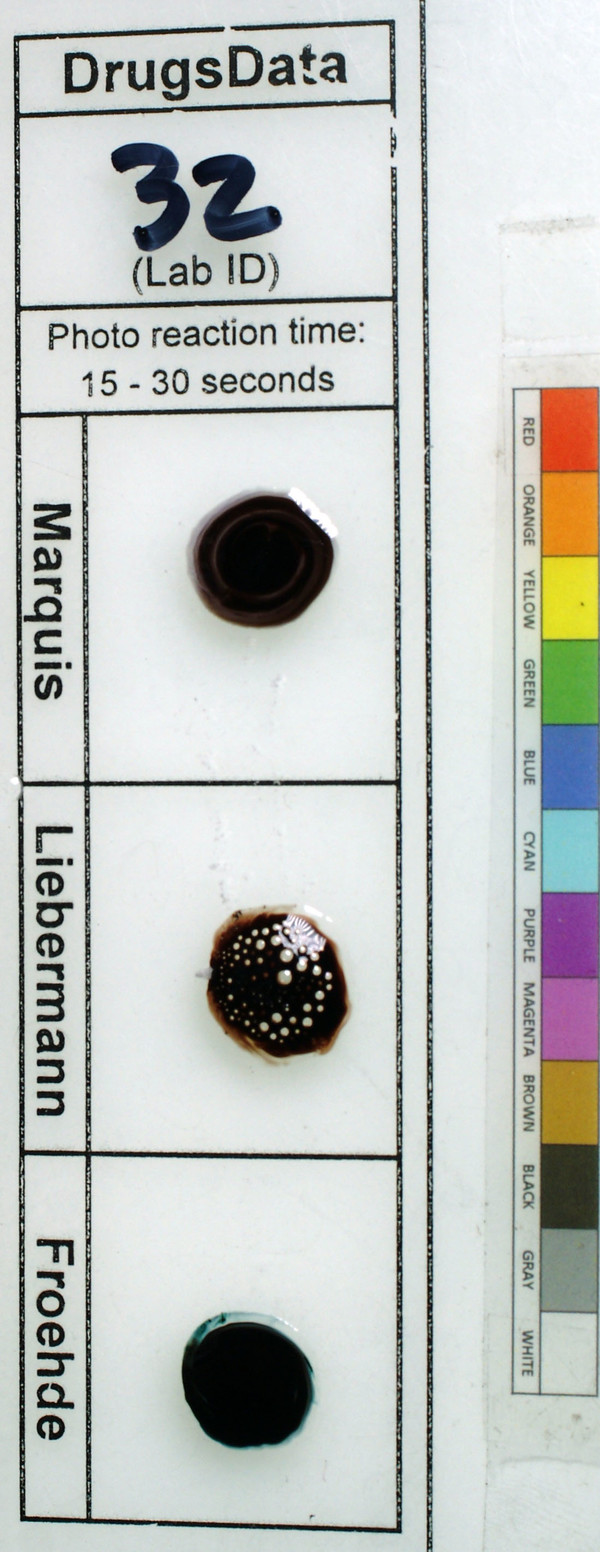 DrugsData.org (was EcstasyData): Test Details : Result #15760 - MDMA, 15760