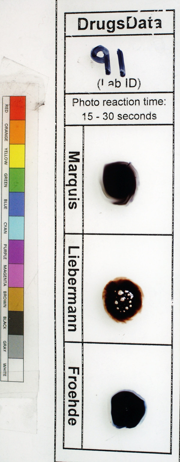 DrugsData.org (was EcstasyData): Test Details : Result #16066 - MDMA, 16066
