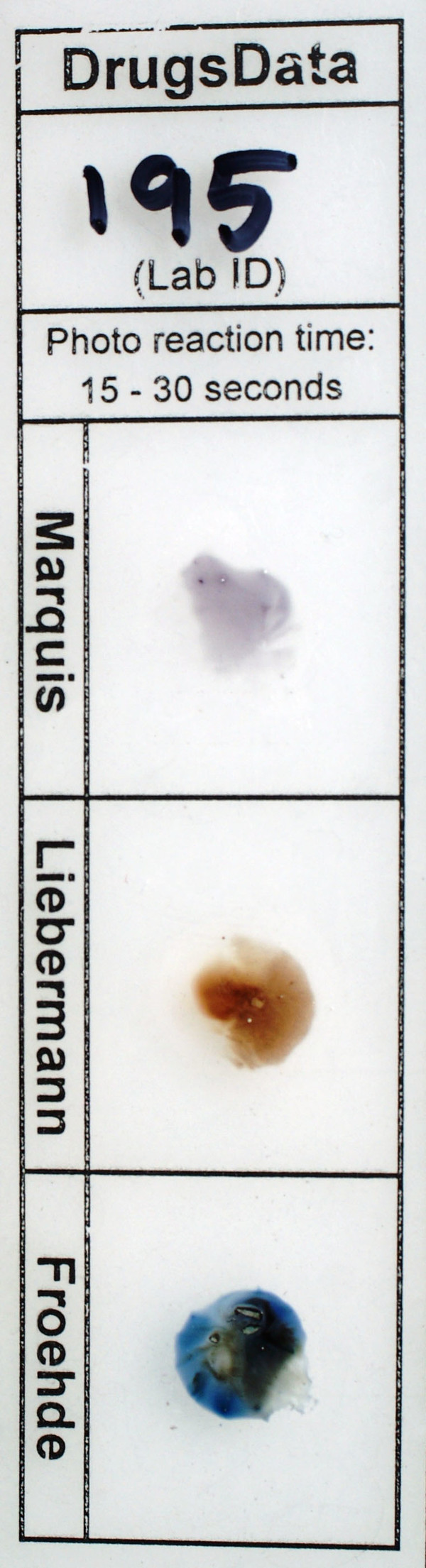 DrugsData.org (was EcstasyData): Test Details : Result #16493 - MDMA, 16493