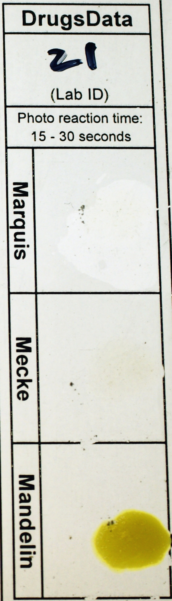 DrugsData.org (was EcstasyData): Test Details : Result #8271 - White ...