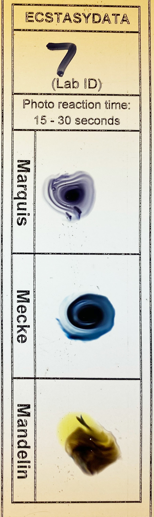 DrugsData.org (was EcstasyData): Test Details : Result #8453 - MDMA ...