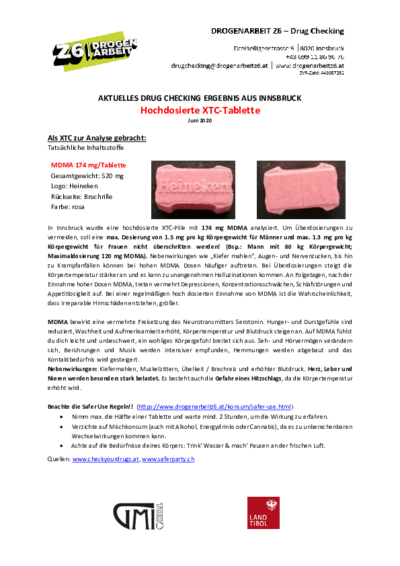 DrugsData.org (was EcstasyData): Test Details : Result #8585 - Heineken ...
